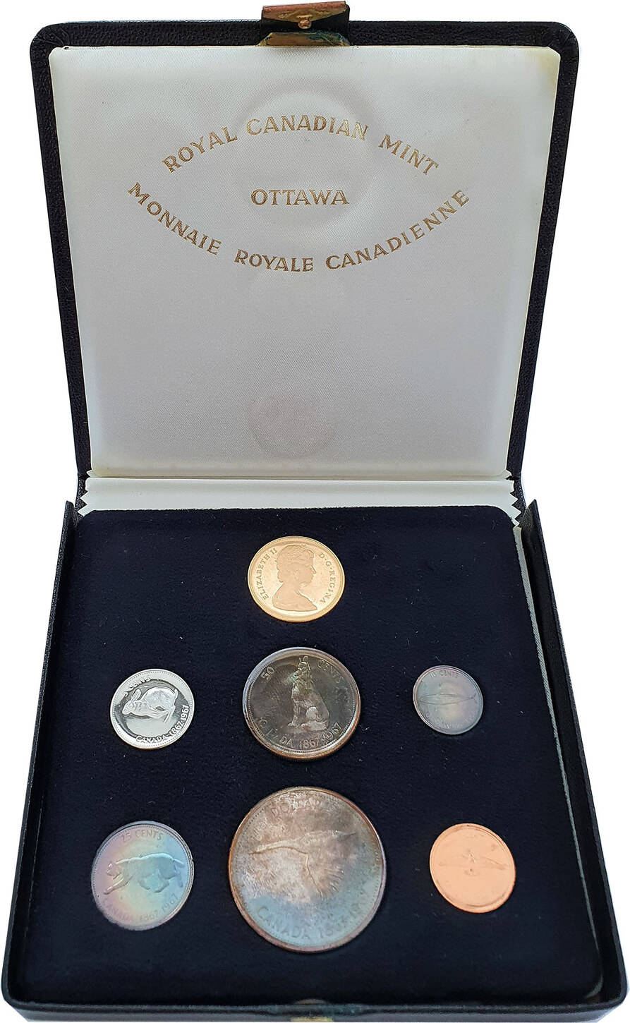 Canada Commemorative, Gold and Silver Coin Set, 1967 Uncirculated | MA ...