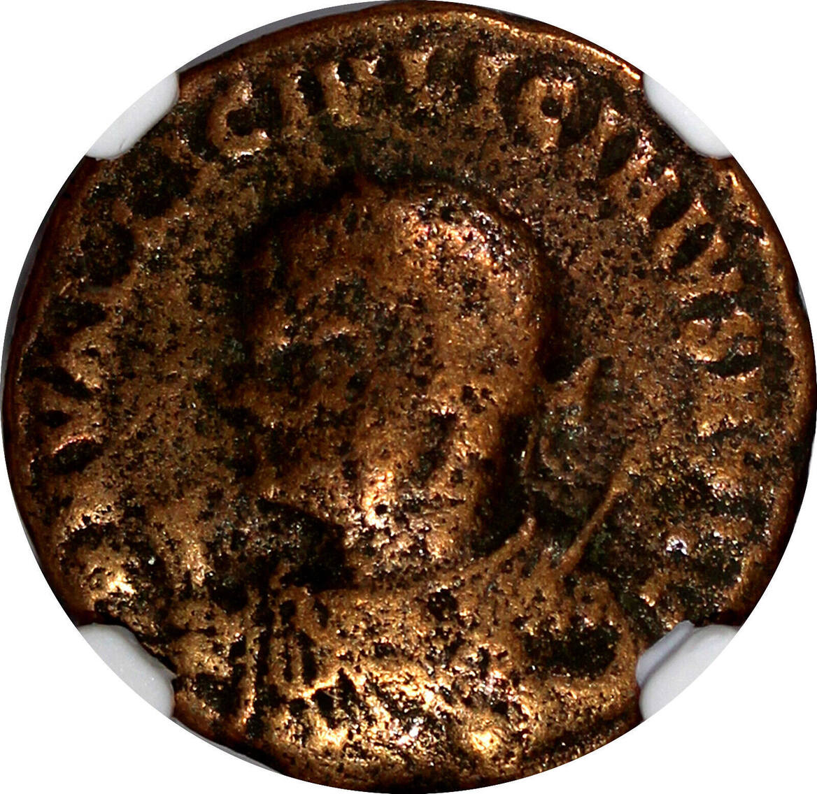 317-324 ad ROMAN Licinius II as CAESAR AD 317-324 BI NUMMUS /JUPITER ...