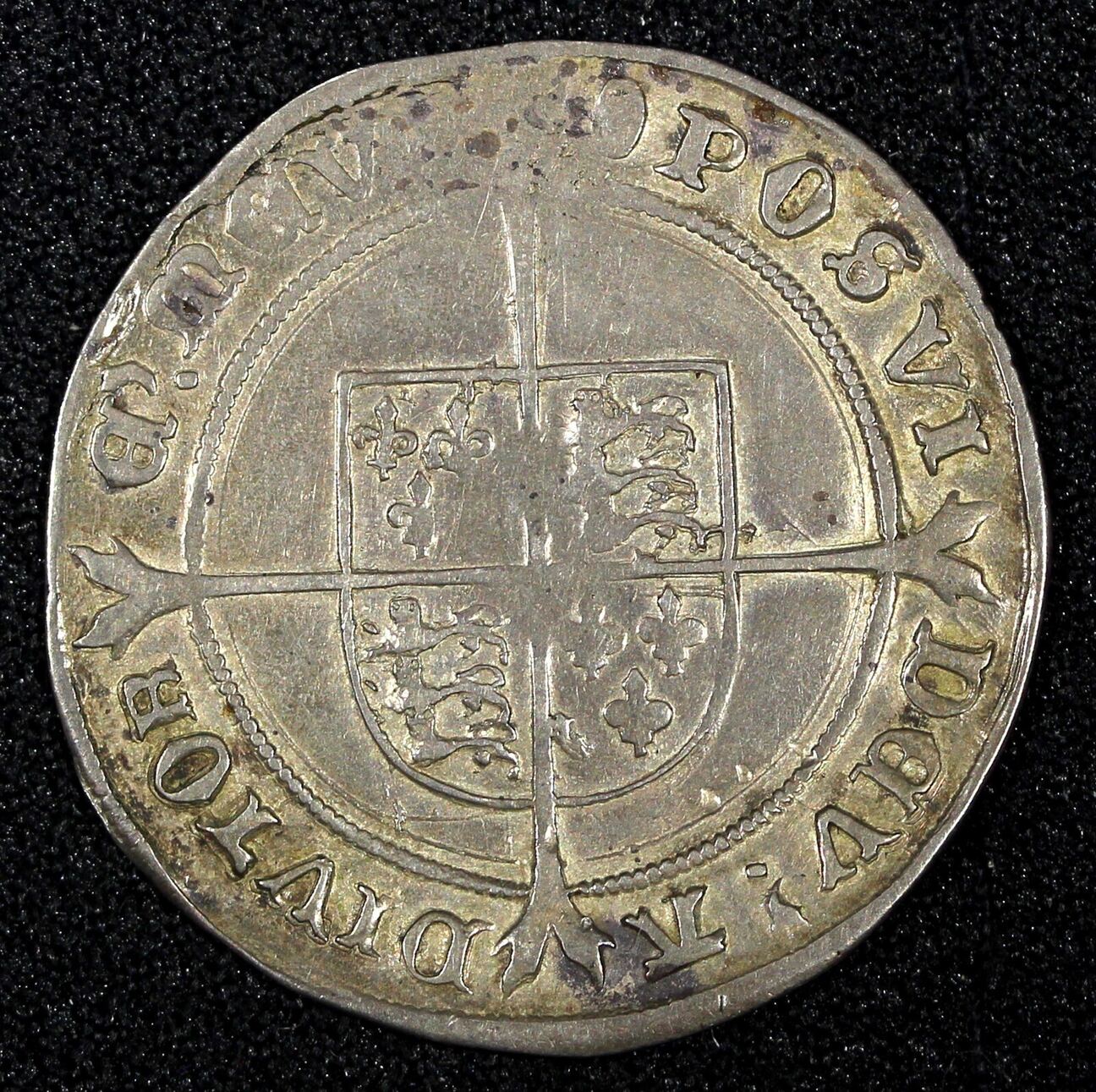 United Kingdom 1553 Shilling 1551-1553 ENGLAND Edward VI (1547-1553 ...