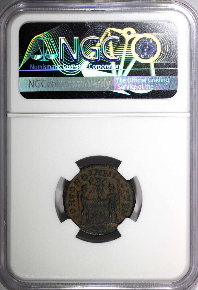 305 AD ROMAN Constantius I as Caesar AD 305-306 AE Post Reform Radiate ...