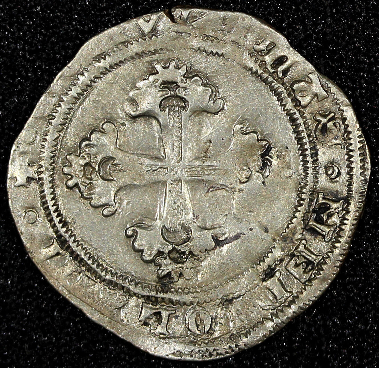 Grosso ITALIAN STATES Milan Ambrosian Republic (1447-1450) Silver ...