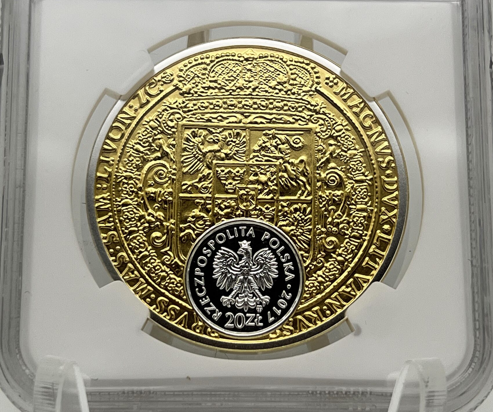 Poland 20 Zlotych 2017 History of Polish Coin 100 Ducats of Sigismund ...