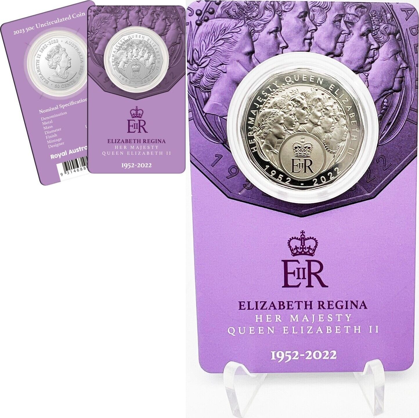 World Coins Australia 2023 Elizabeth Regina HM Queen Elizabeth II ...