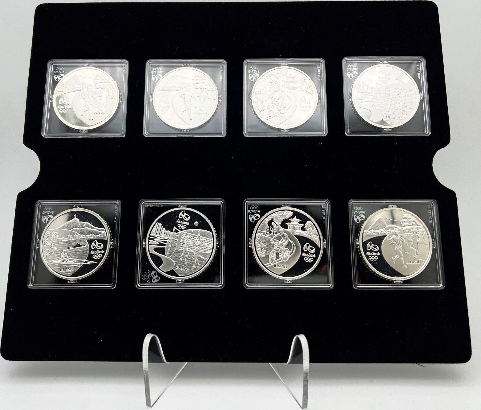 World Coins 2016 Brazil 5R Olympic Games RIO Sets Limited Edition 16 ...