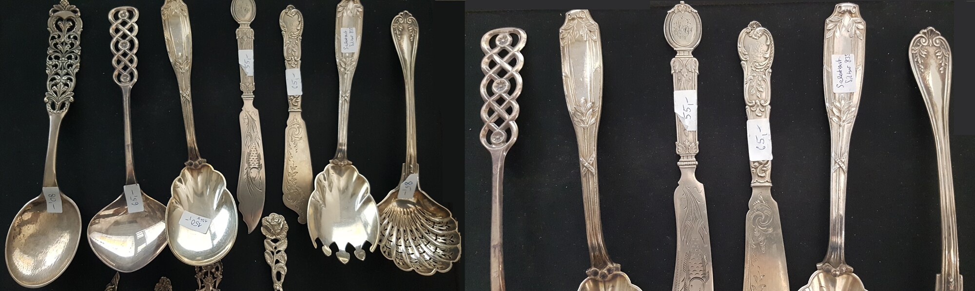 Set Silber Besteck mit Schalle gebraucht | MA-Shops