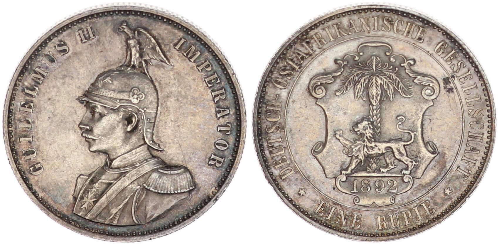 Kolonien Deutsch-Ostafrika 1 Rupie 1892 DOA EF | MA-Shops