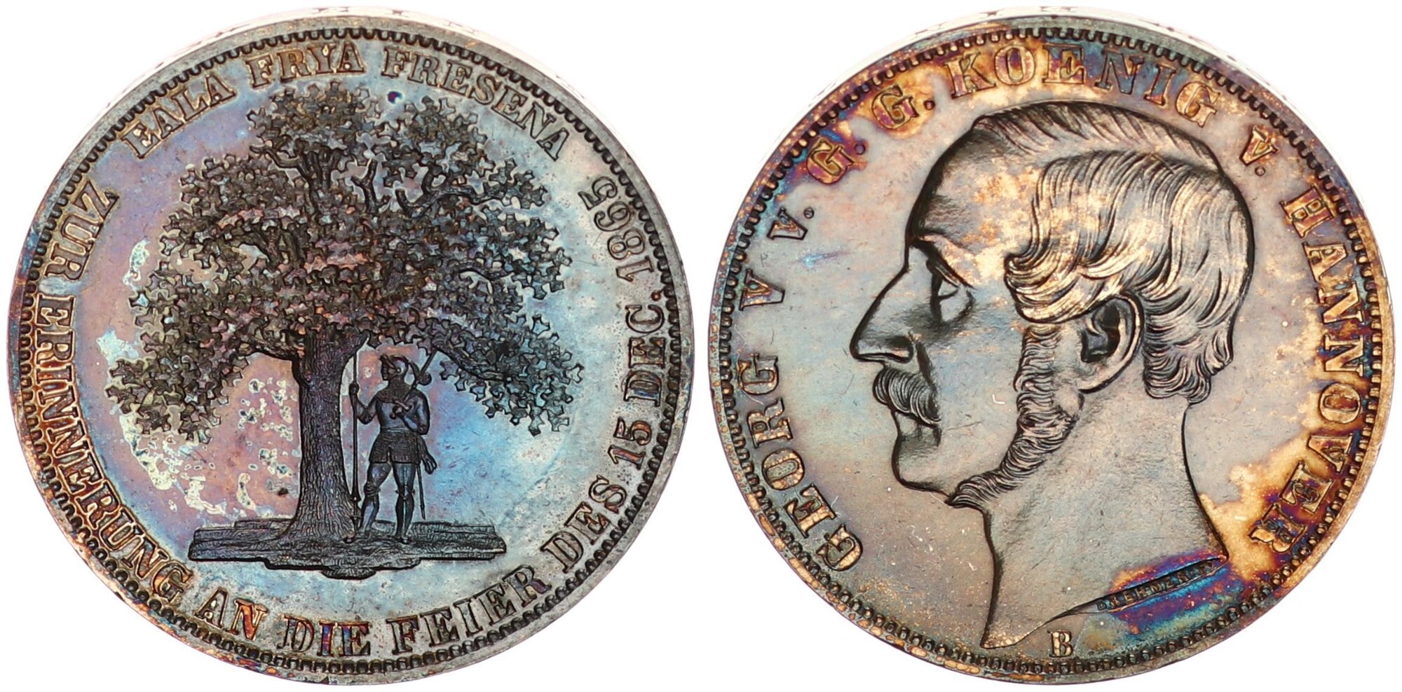 Braunschweig Calenberg Hannover - Altdeutschland 1 Taler Braunschweig ...