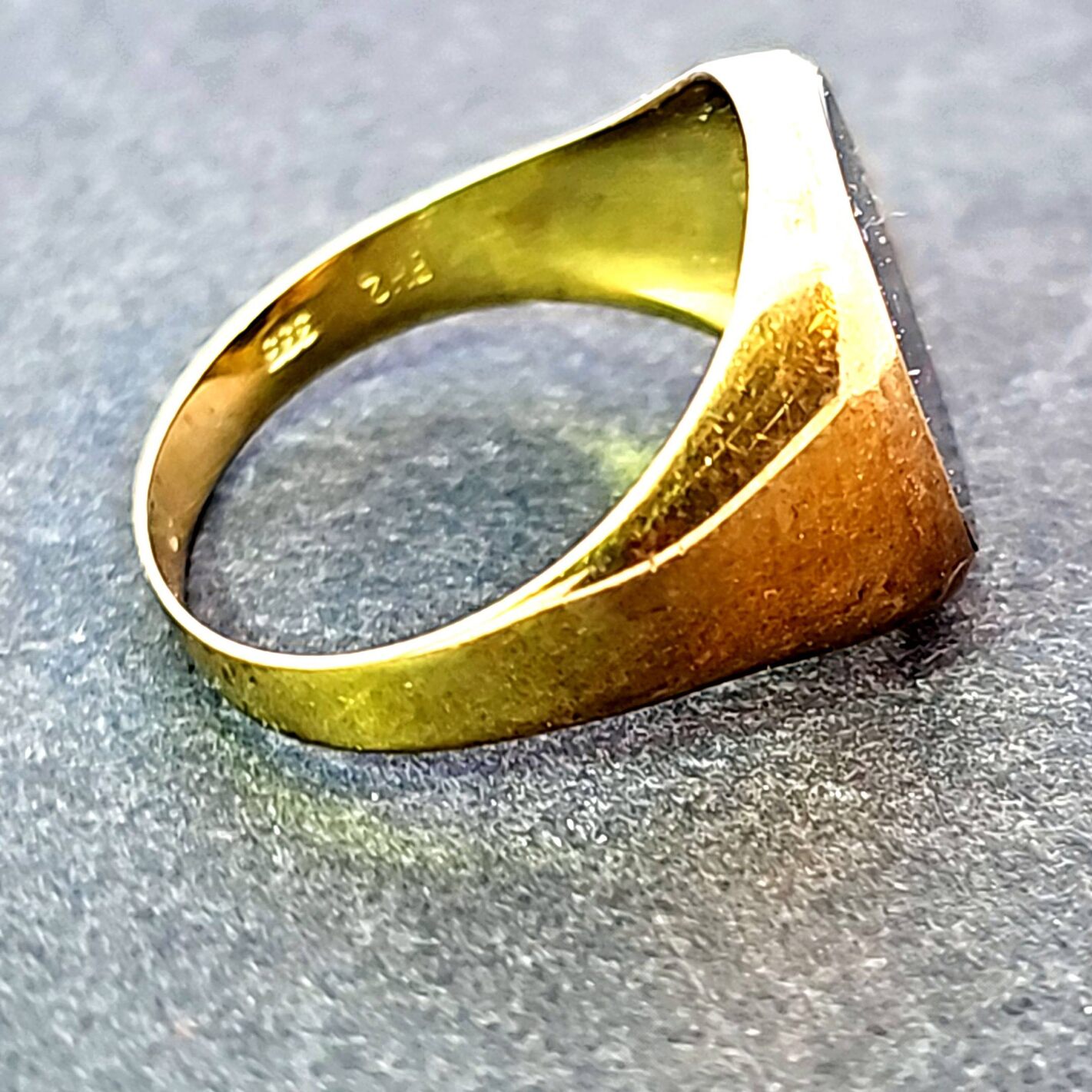 333 Gold Ring 2,54g, 61 Ringgröße Sehr guter Zustand, | MA-Shops