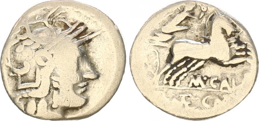 Antike / Römische Republik 116 v.Chr Römische Republik Denar (M ...