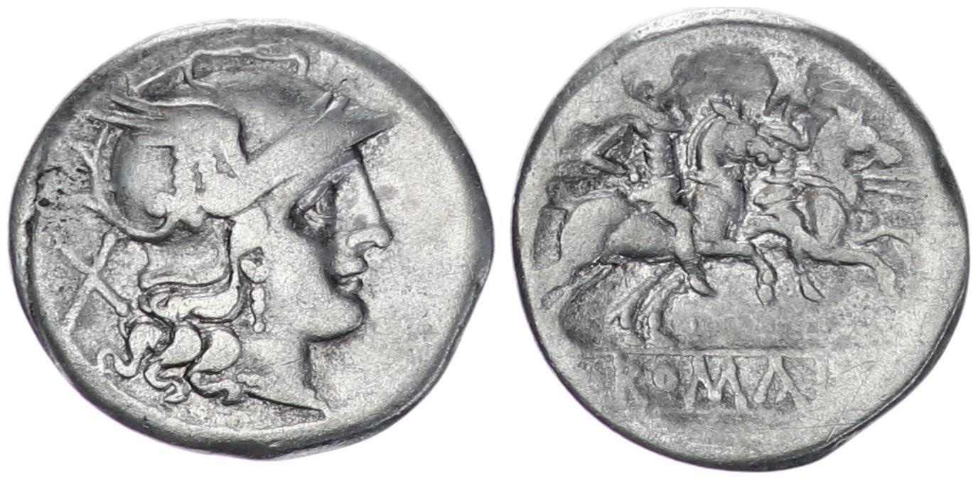 Antike - Römische Republik Denar nach 211 BC Anonym - Rom VF- | MA-Shops