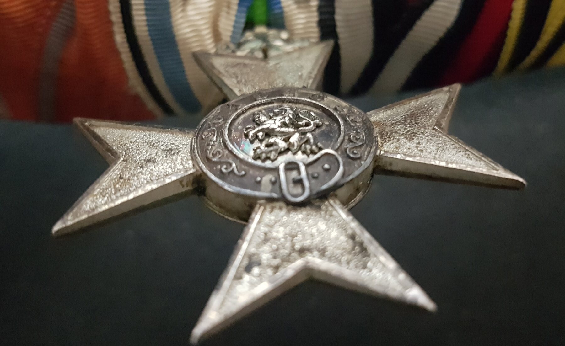 Württemberg/Bayern Uniformteil 5er Ordensspange mit Feldspange guter Zustand | MA-Shops