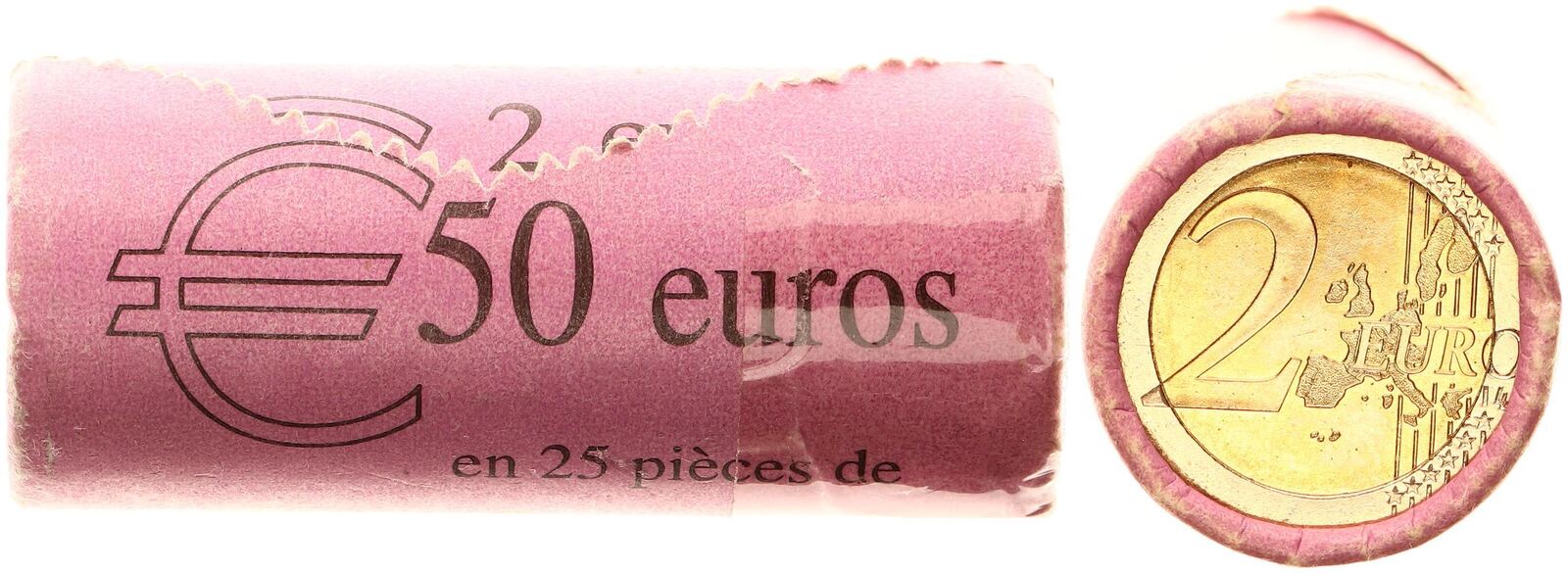 Frankreich 25x 2 Euro 2002 Originalrolle UNC | MA-Shops