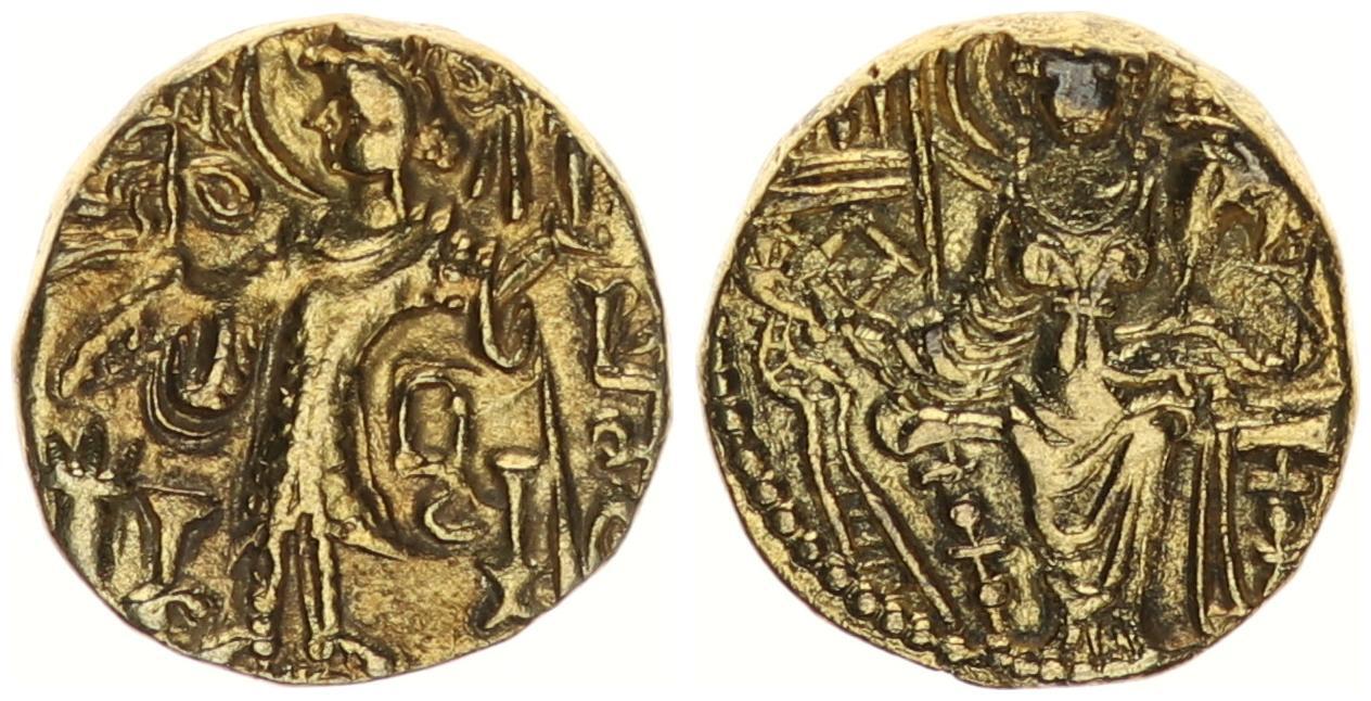 Kidara - Indien Gold Stater 350-380 Kushan Empire - Kidara VF | MA-Shops