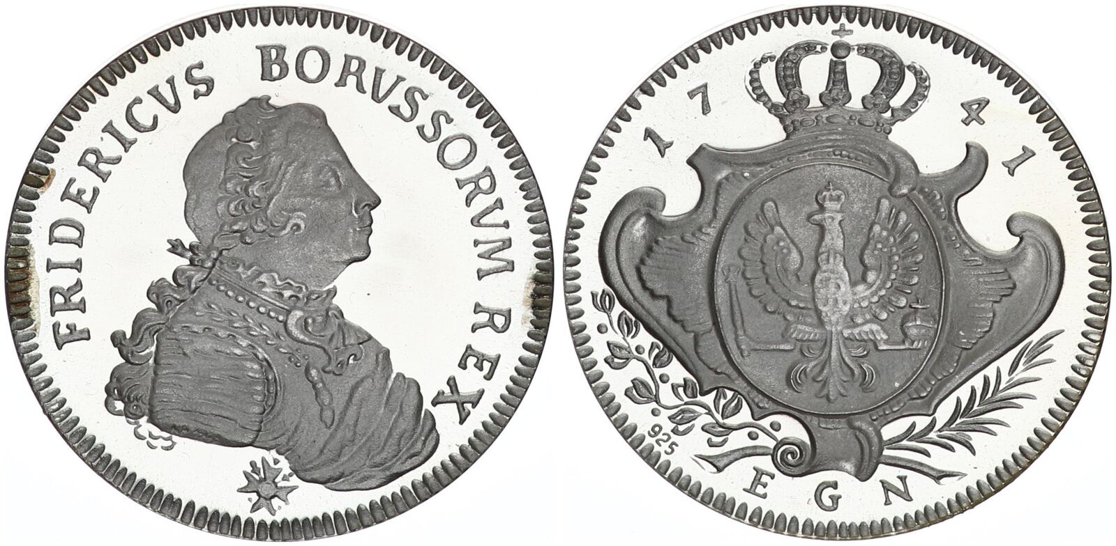 Preussen Taler 1741 Brandenburg-Preußen Friedrich II. 1740-1786 Proof ...