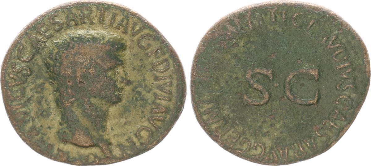 Antike / Römische Kaiserzeit / Germanicus 15v.-19 n.Chr. Germanicus As ...