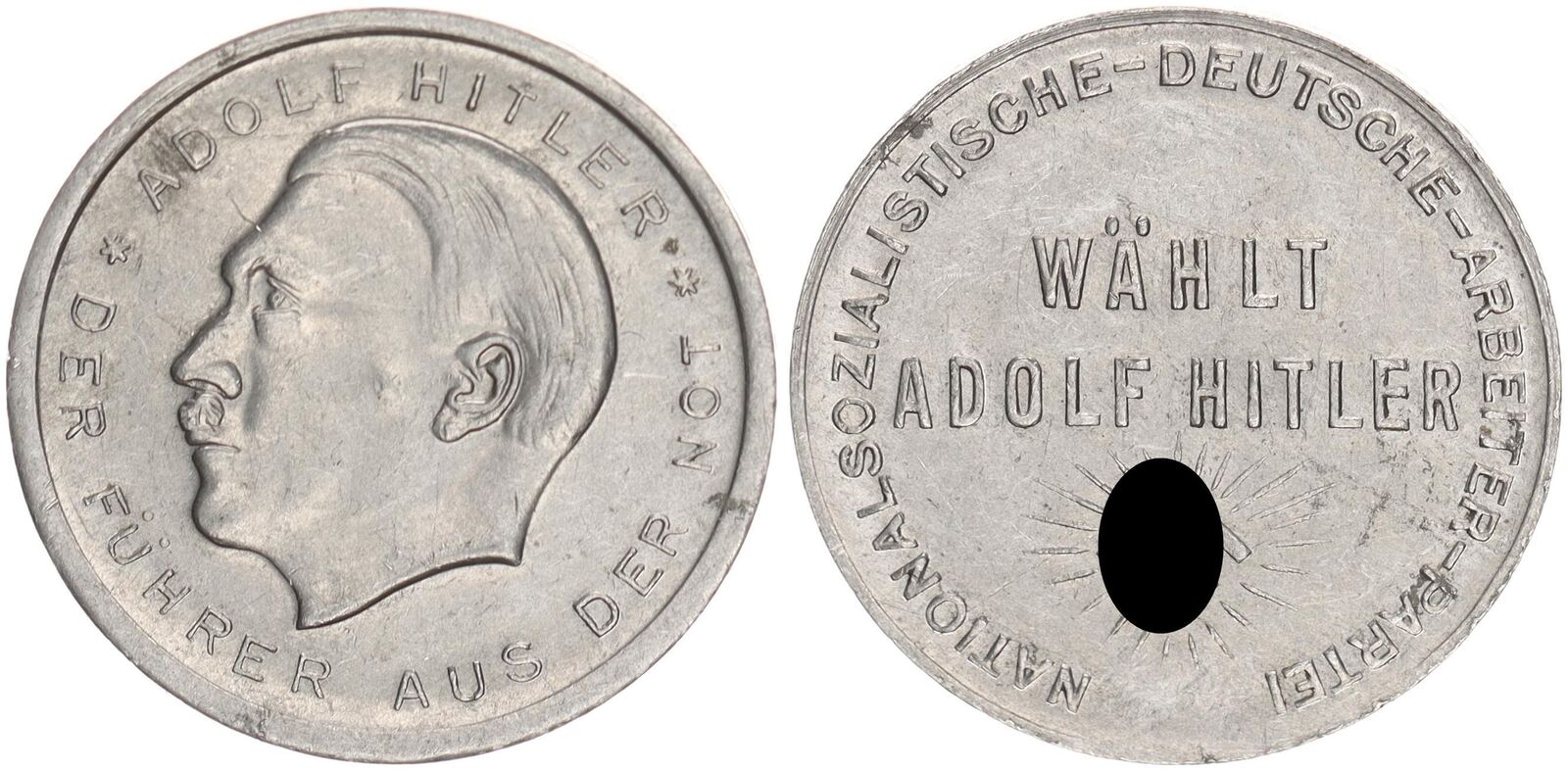 3. Reich Propaganda Medaille Wählt Adolf Hitler aEF | MA-Shops