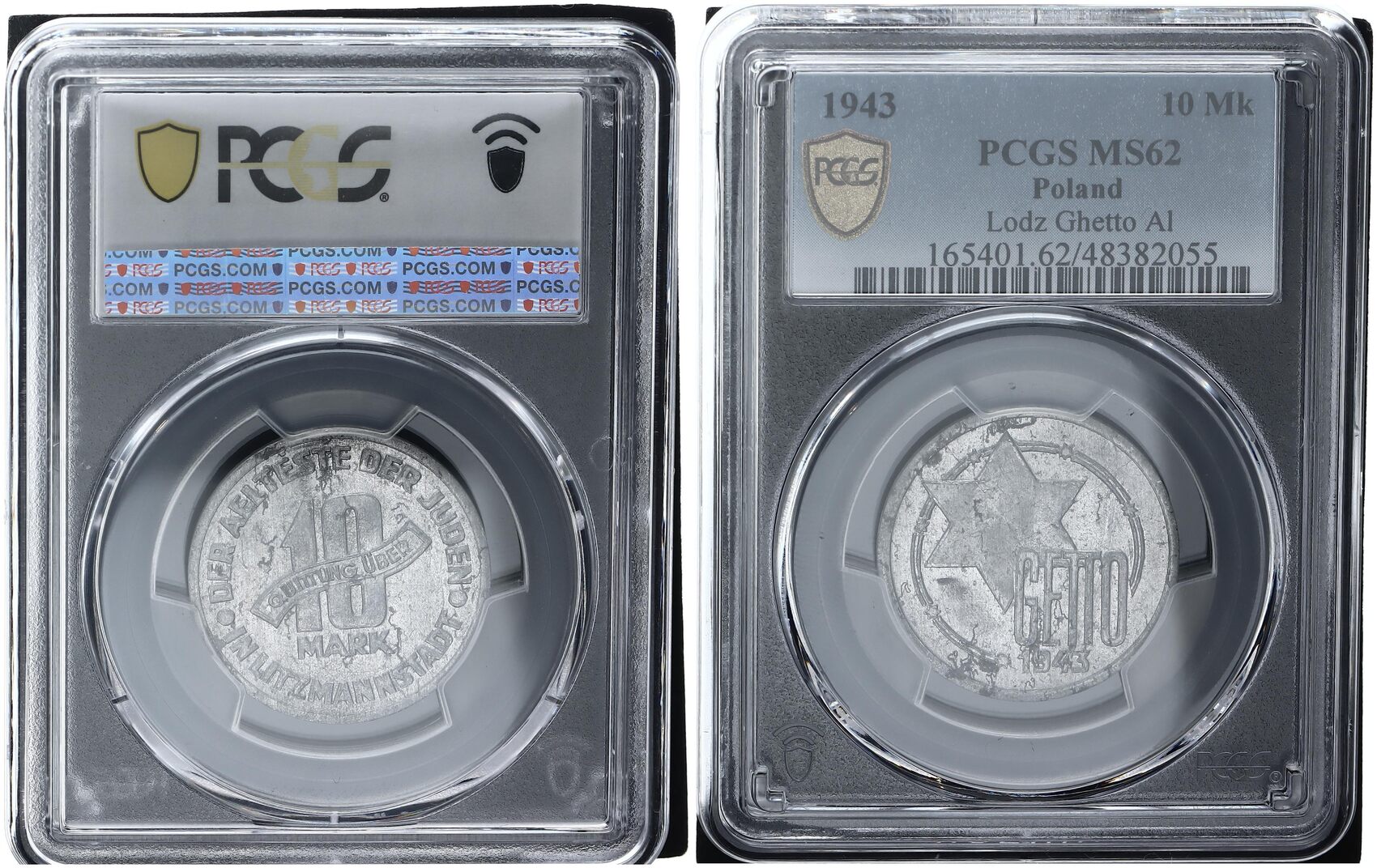 Poland 10 Mark 1943 Getto Litzmannstadt MS62 | MA-Shops