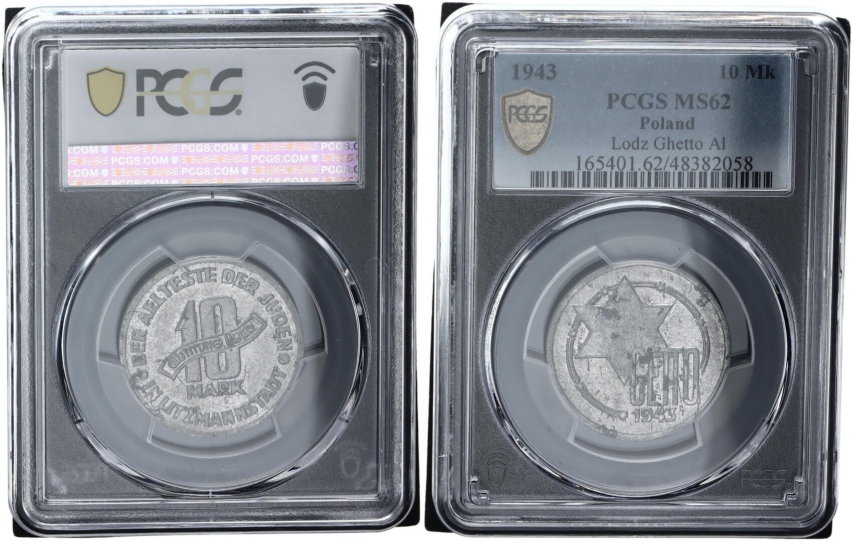 Poland 10 Mark 1943 Getto Litzmannstadt MS62 | MA-Shops