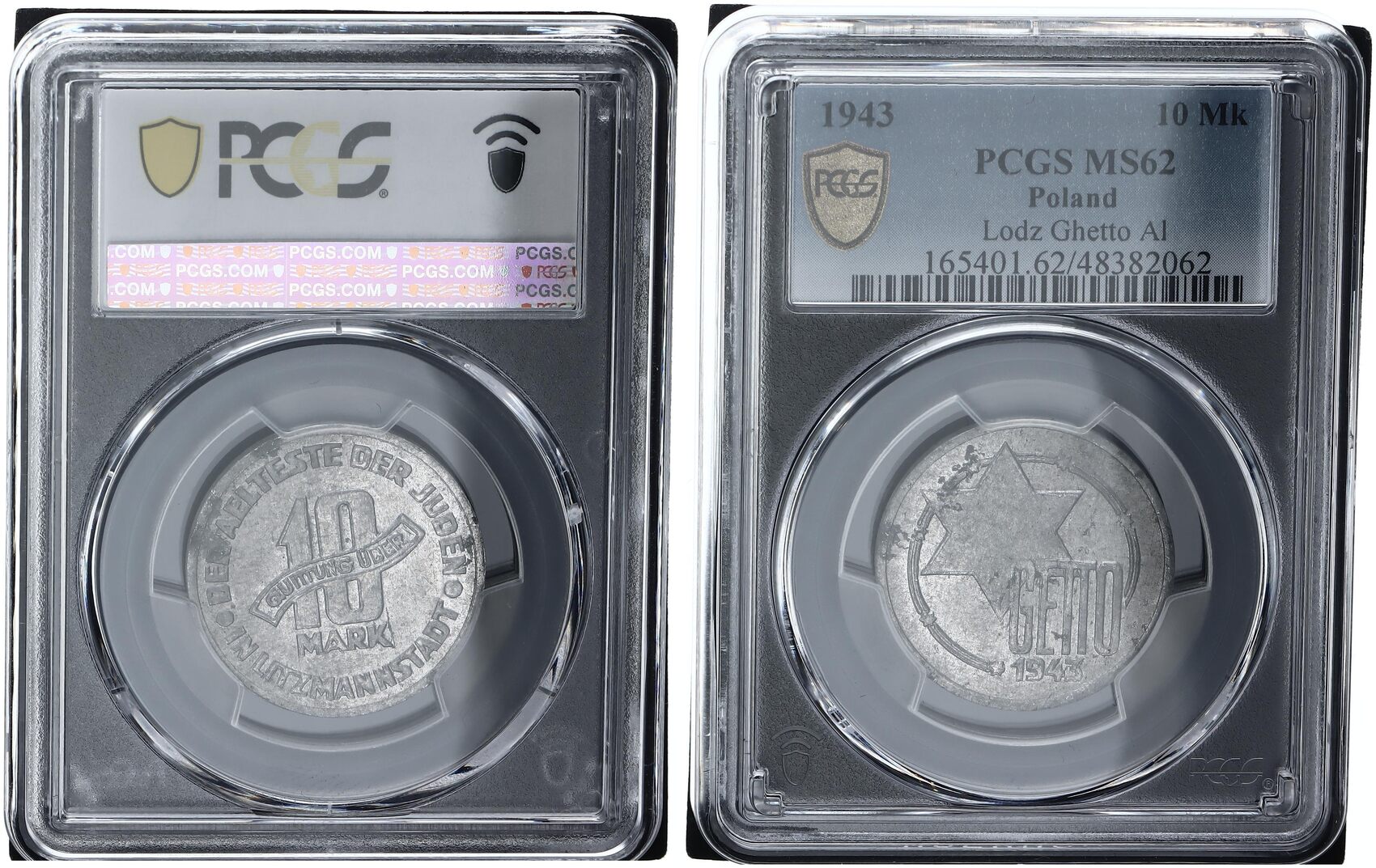 Poland 10 Mark 1943 Getto Litzmannstadt MS62 | MA-Shops