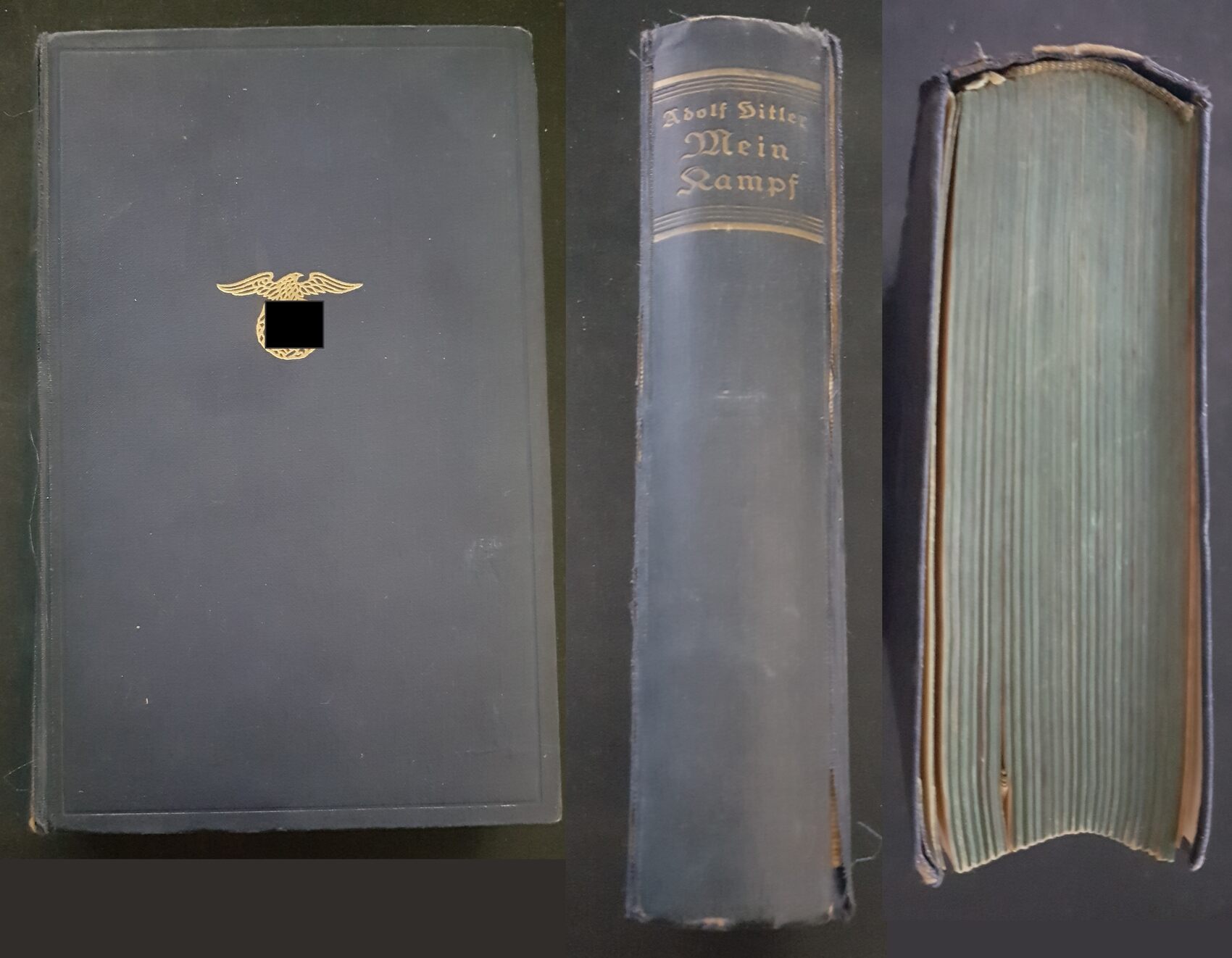 3. Reich Buch 1933 Adolf Hitler Mein Kampf guter Zustand | MA-Shops