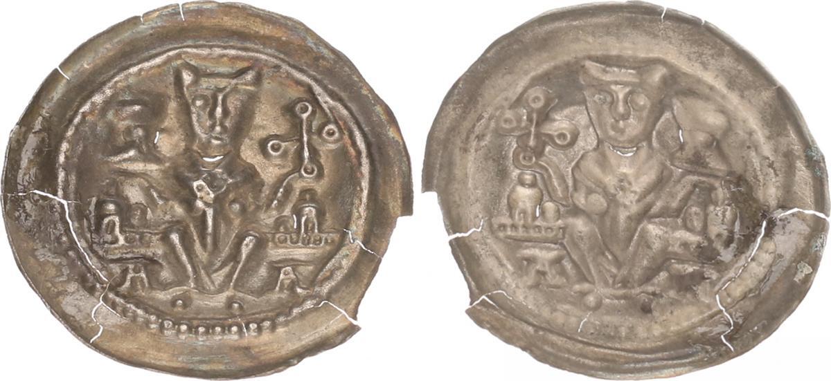 Deutschland / Hildesheim Bistum Brakteat 1602 Konrad II., 1221-1246 ...