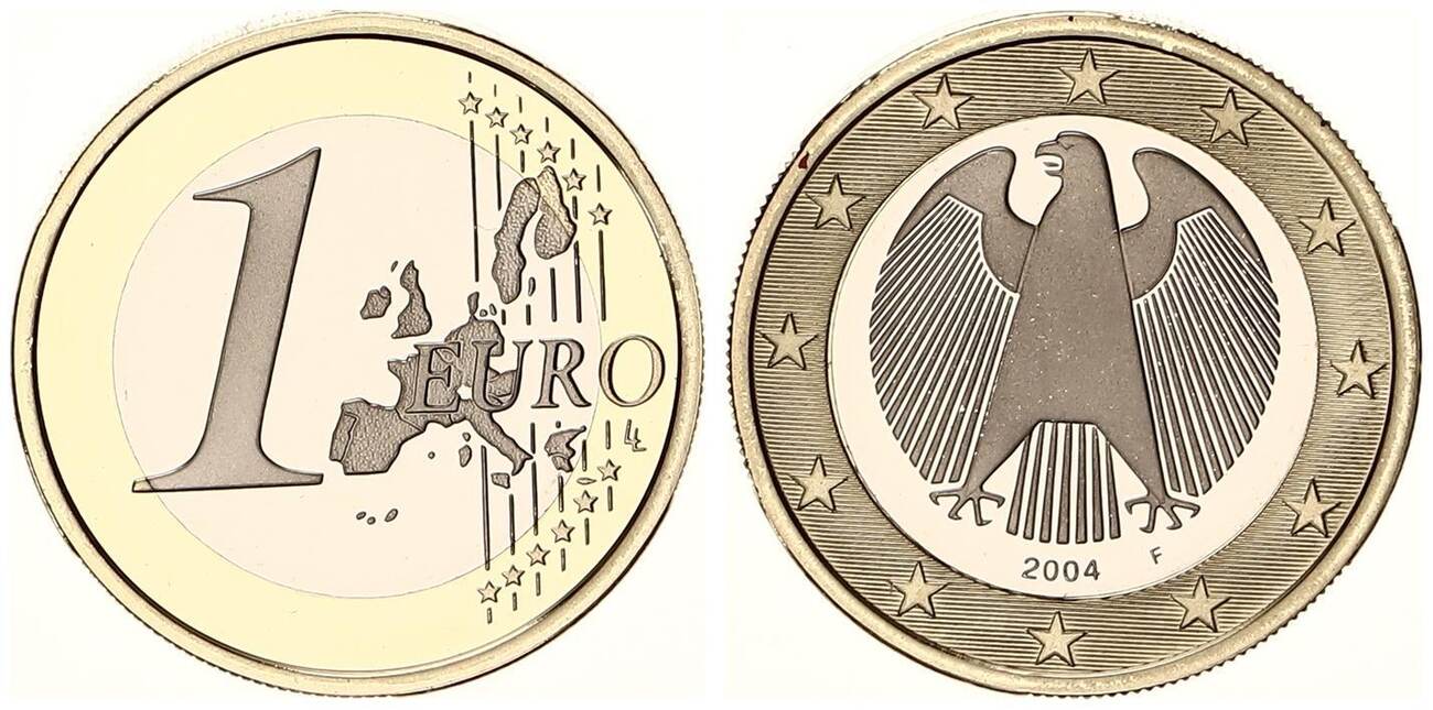 Deutschland 1 Euro 2004 F PP Proof | MA-Shops