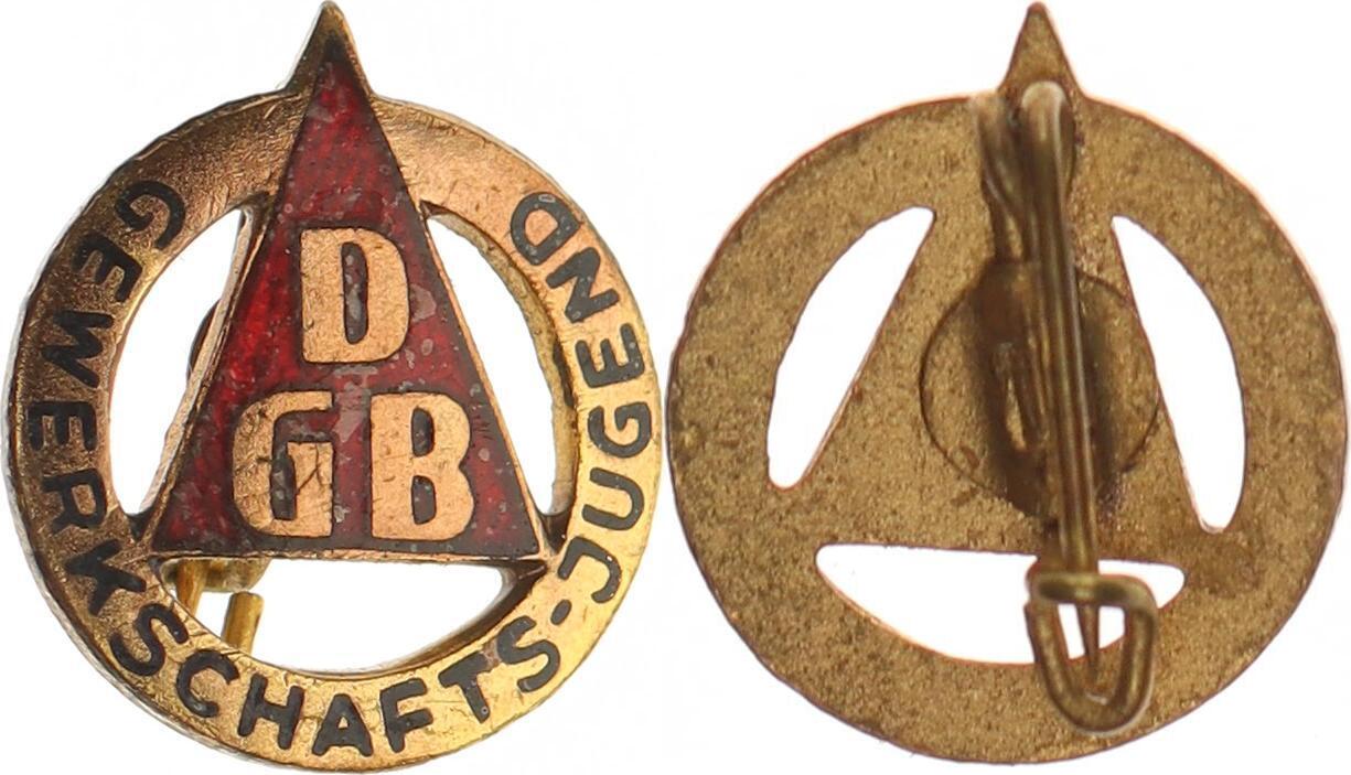 Deutschland Orden ca 1960 DEUTSCHER GEWERKSCHAFTSBUND - JUGEND (DGBJ ...