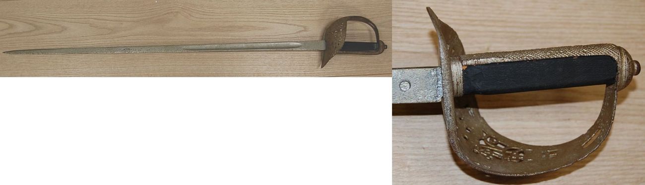 England Säbel Georg V ca 1900 England Säbel ca. 1900, Länge 98 cm ...