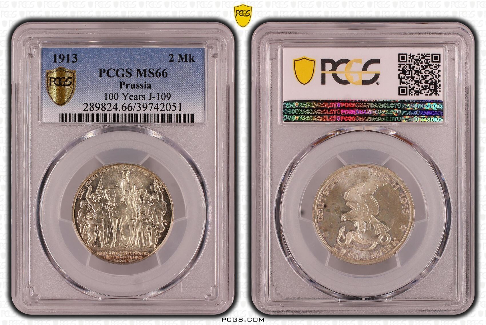 Prussia - Preussen - Kaiserreich Kaiserreich 2 Mark 1913 A Preussen ...