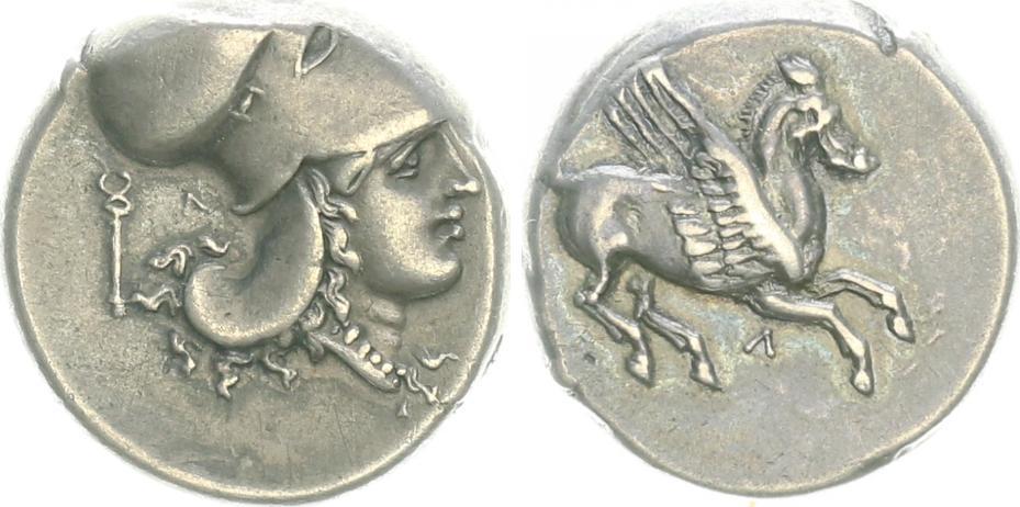 Antikes Griechenland Akarnia 350-320 B.C. Griechenland Akarnania Leukas ...