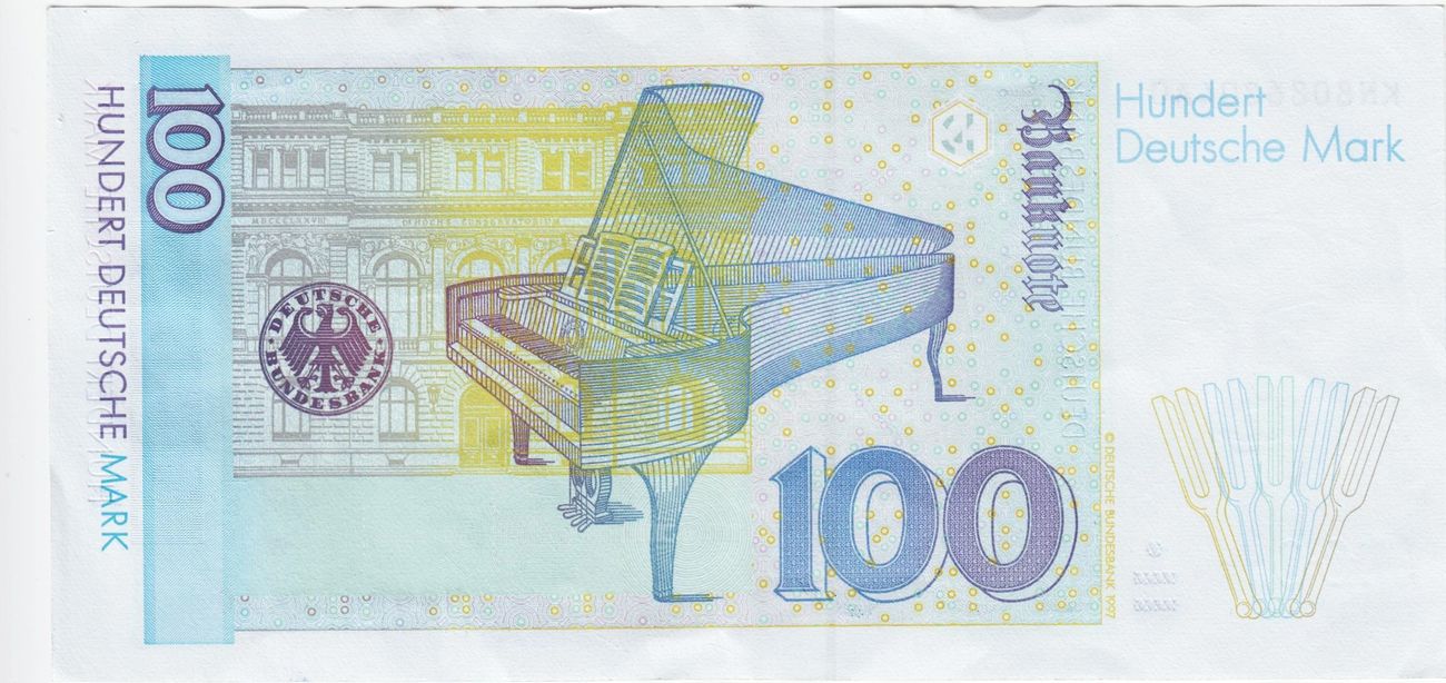 Deutschland 100 DM Banknote 1996 Rosenberg 310 GEM UNC | MA-Shops