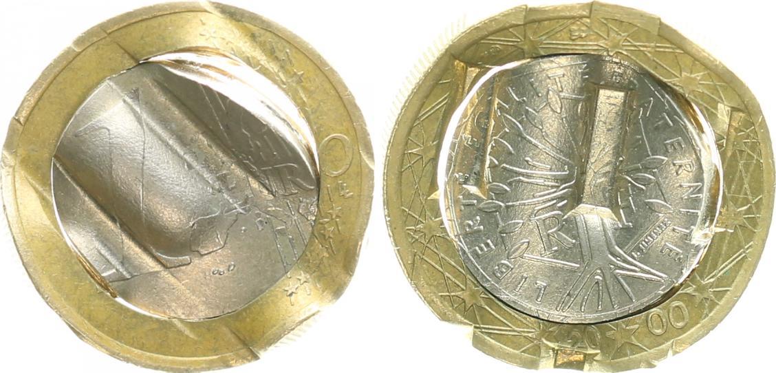 Frankreich 1 Euro 2000 entwertet | MA-Shops