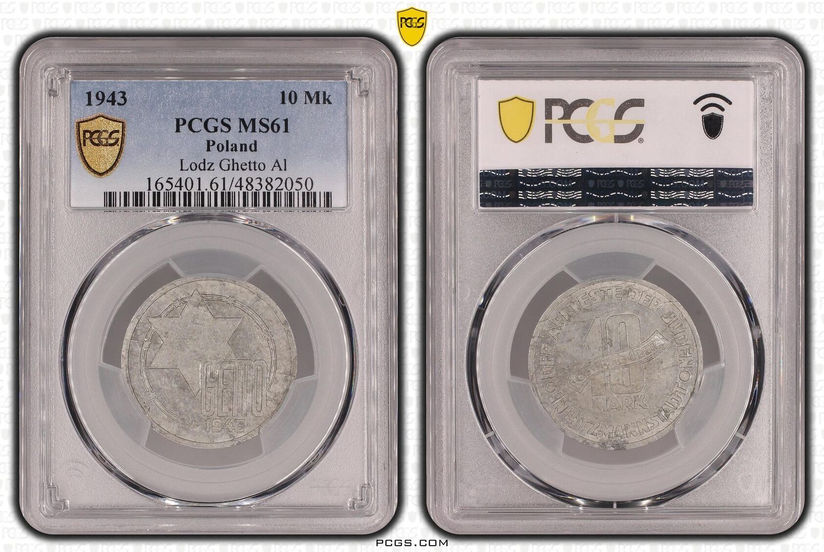 Poland 10 Mark 1943 Getto Litzmannstadt MS61 | MA-Shops