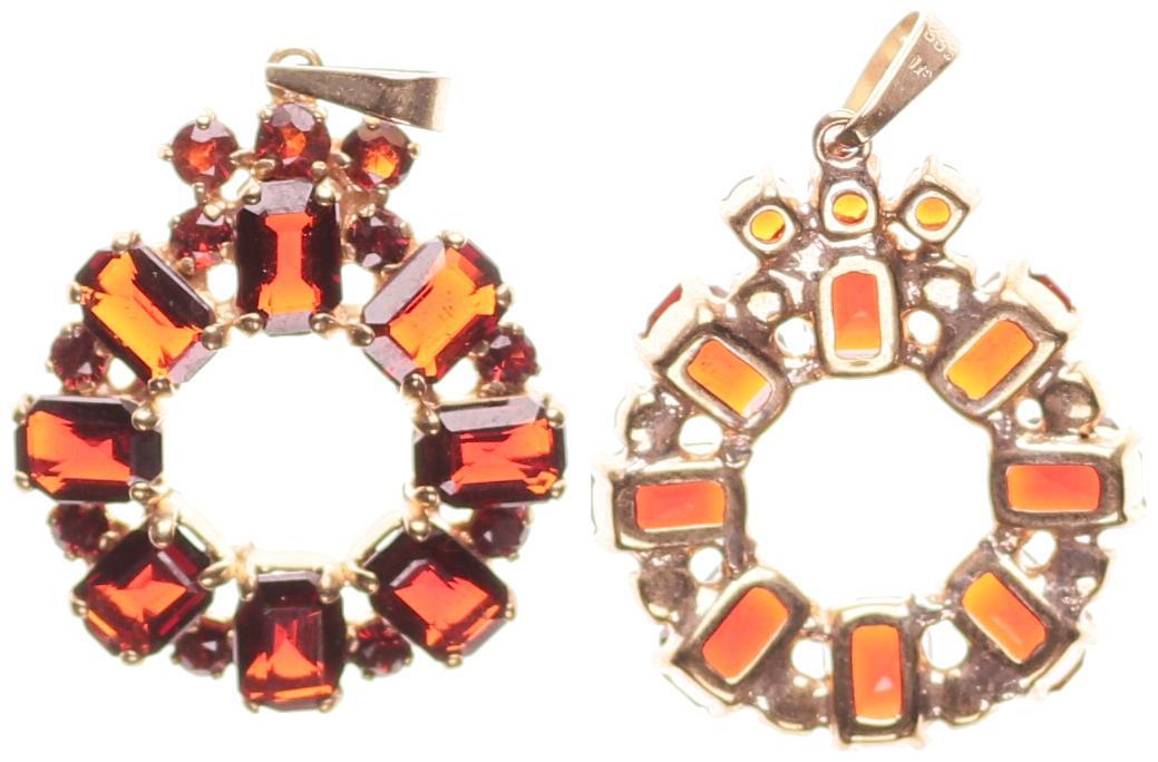 Deutschland / Granatstein Granatsteinanhänger Granatstein Anhänger ...