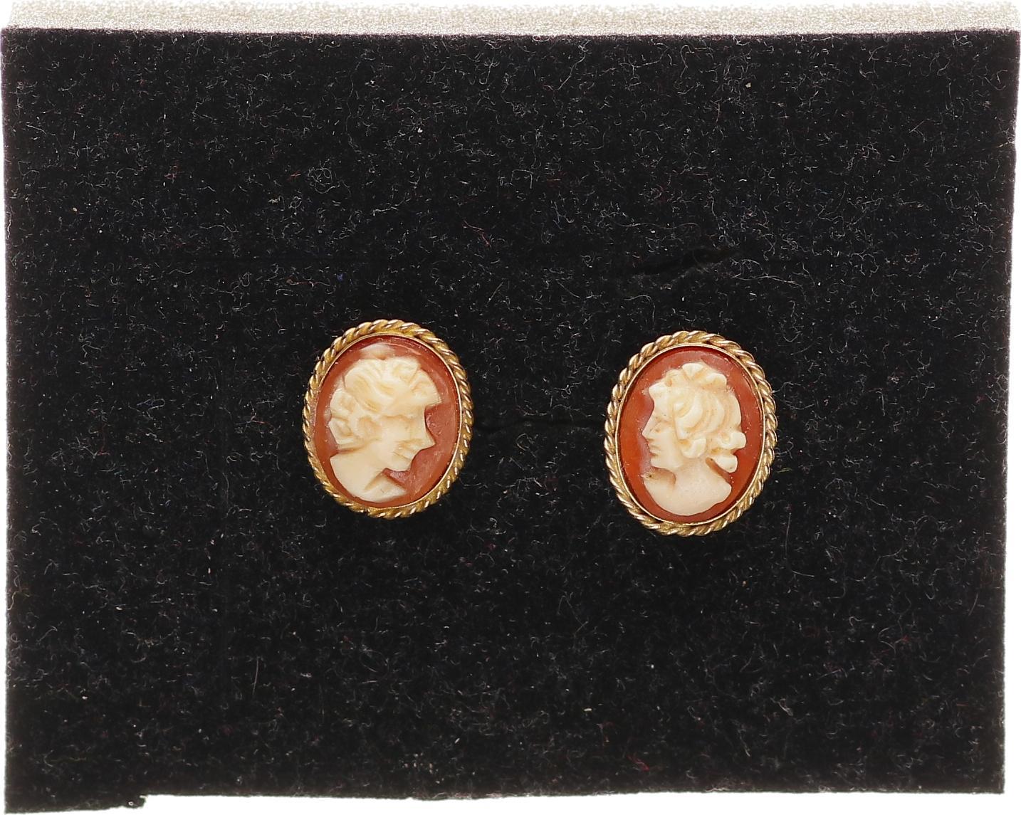 Deutschland Gemme Gold 333 Gemme, Gold 333, Ohrringe, 1 cm lang, je 0 ...