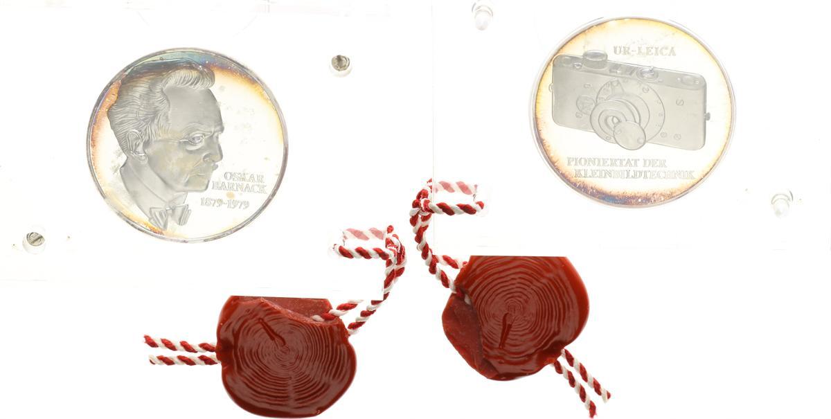 Deutschland / DDR-BRD Silbermedaille Oskar Barnack 1979 Gedenkmedaille ...