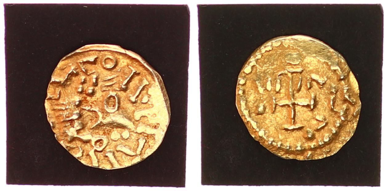 Frankreich - Merowinger - Triens - Gold VF | MA-Shops