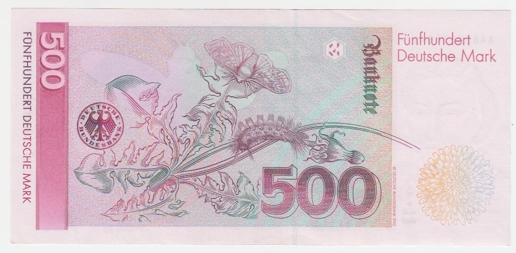 Deutschland 500 DM Banknote 1991 EF | MA-Shops