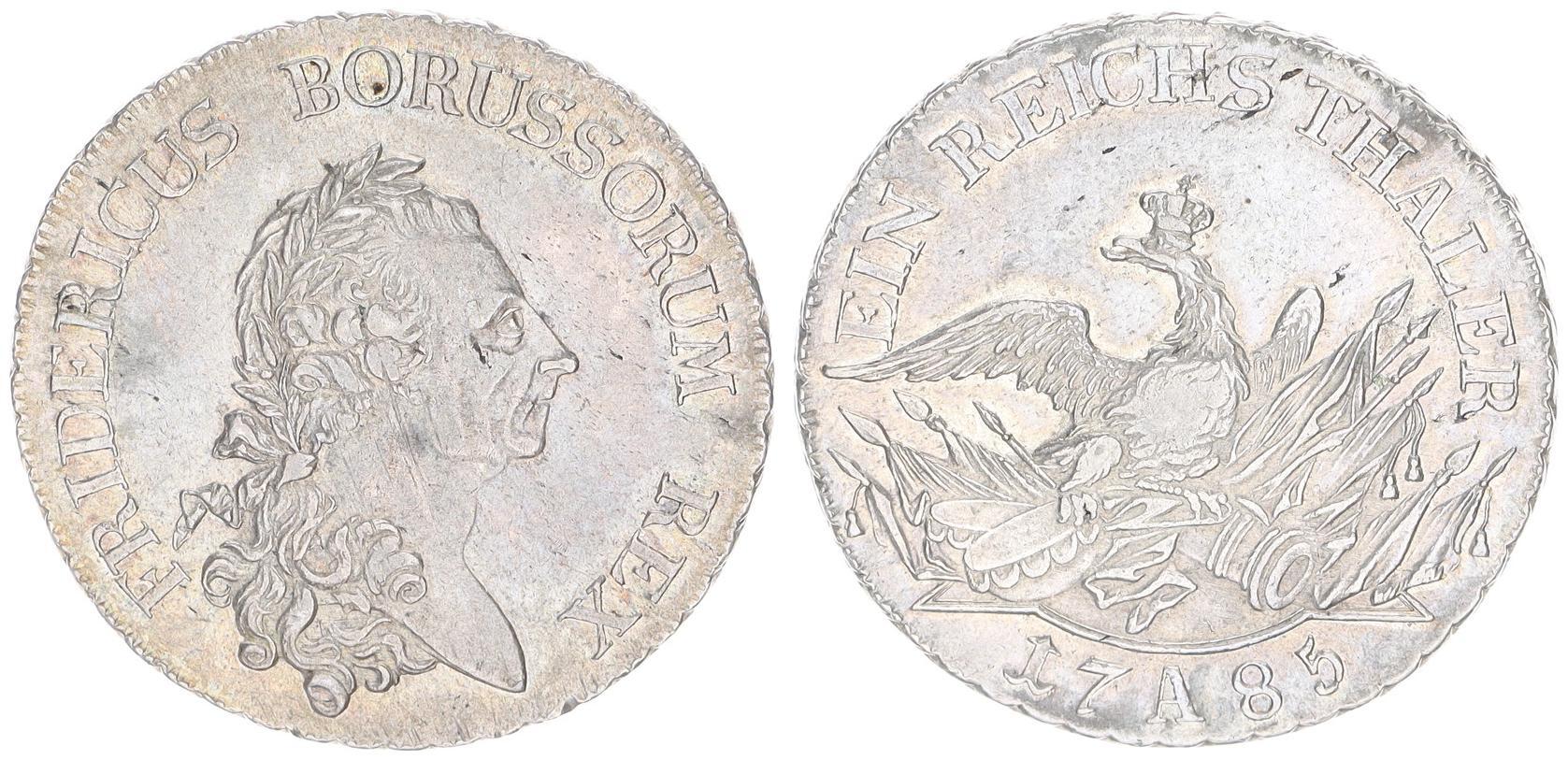Preußen 1 Taler 1785 A Friedrich II. der Große EF | MA-Shops