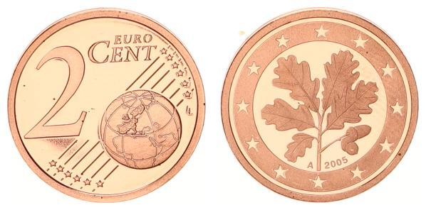 Deutschland 2 Cent 2005 A PP Proof | MA-Shops