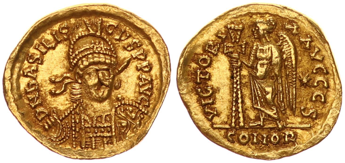 Antike - Römische Kaiserzeit 475-476 n. Chr. Römisches Reich - Gold ...