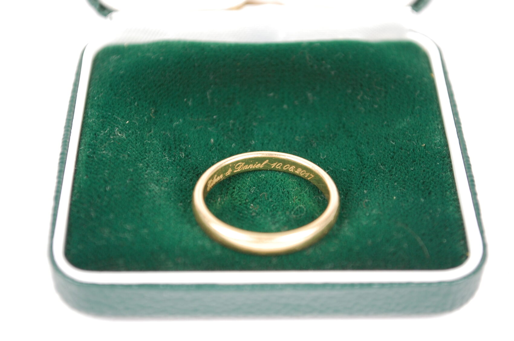 Ring von Tiffany & Co. mit innen Gravur, 21,6K Gold, Ringgröße 56 | MA ...