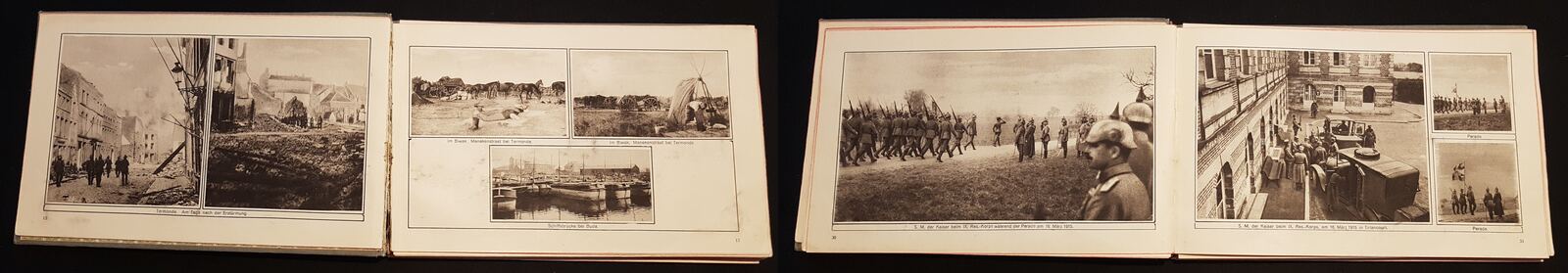 Kaiserreich Buch Zur Erinnerung an die Kämpfe bei Noyon-Roye,Lens ...