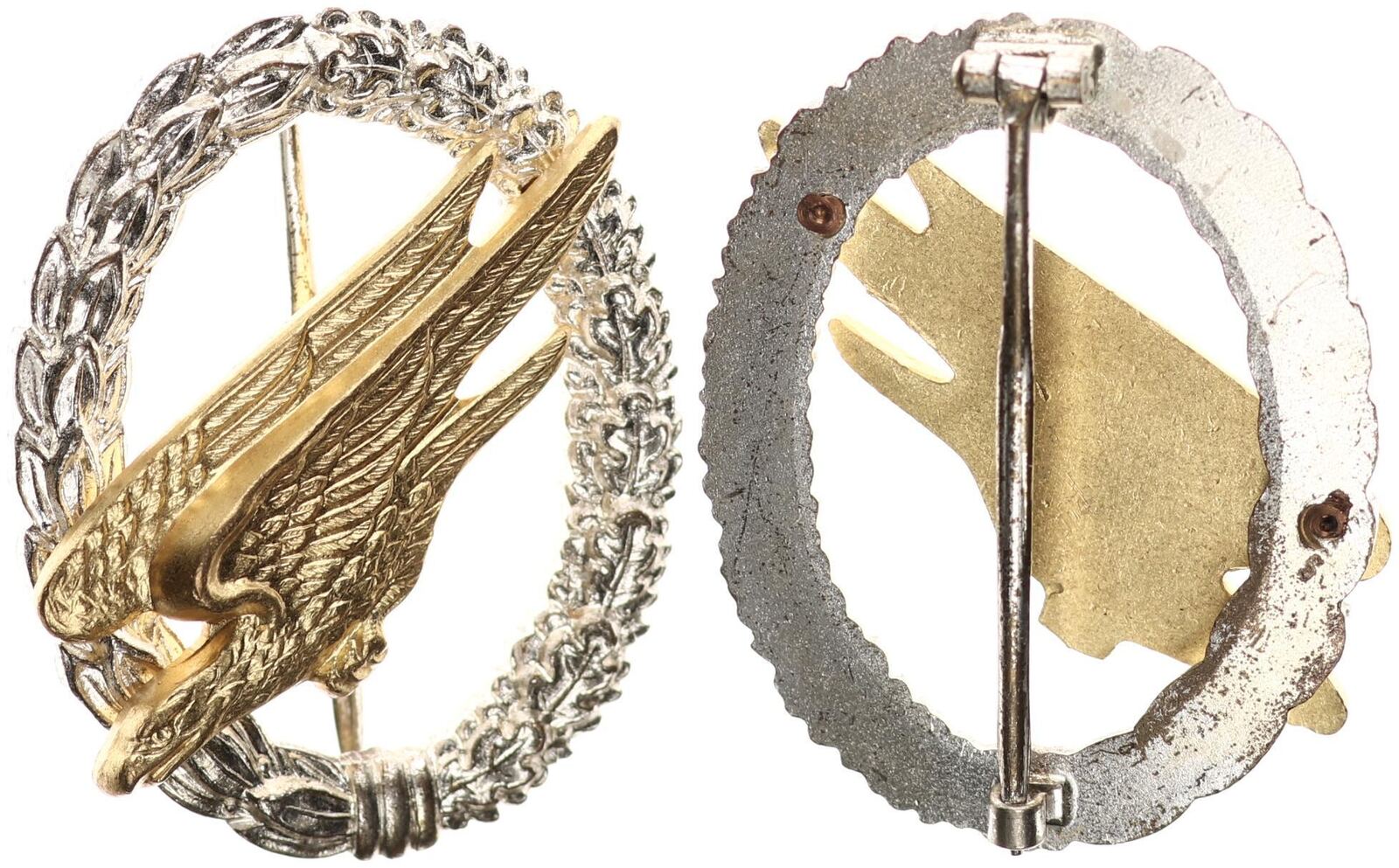 3. Reich Orden 1936-1945 Fallschirmschützenabzeichen der Luftwaffe sehr ...