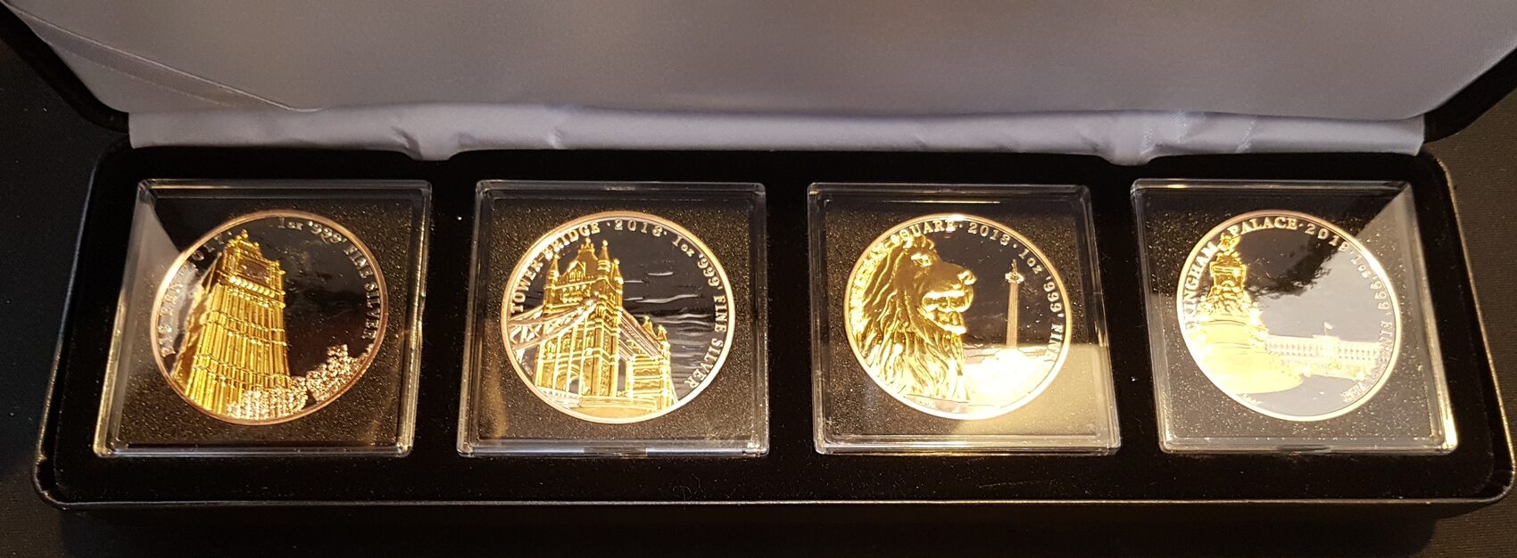 Grossbritannien 4x2 Pfund 2017 - 2019 Golden Enigma Edition ...
