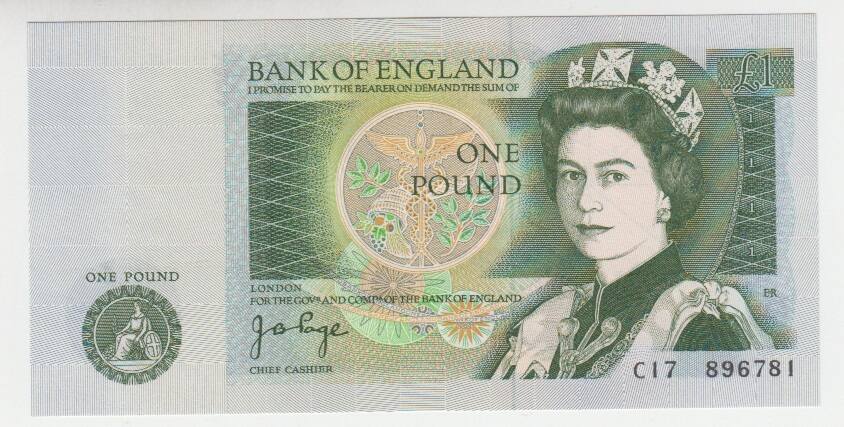 ohne Jahr England, 1 Pound, Sir Isaak Newton GEM UNC | MA-Shops