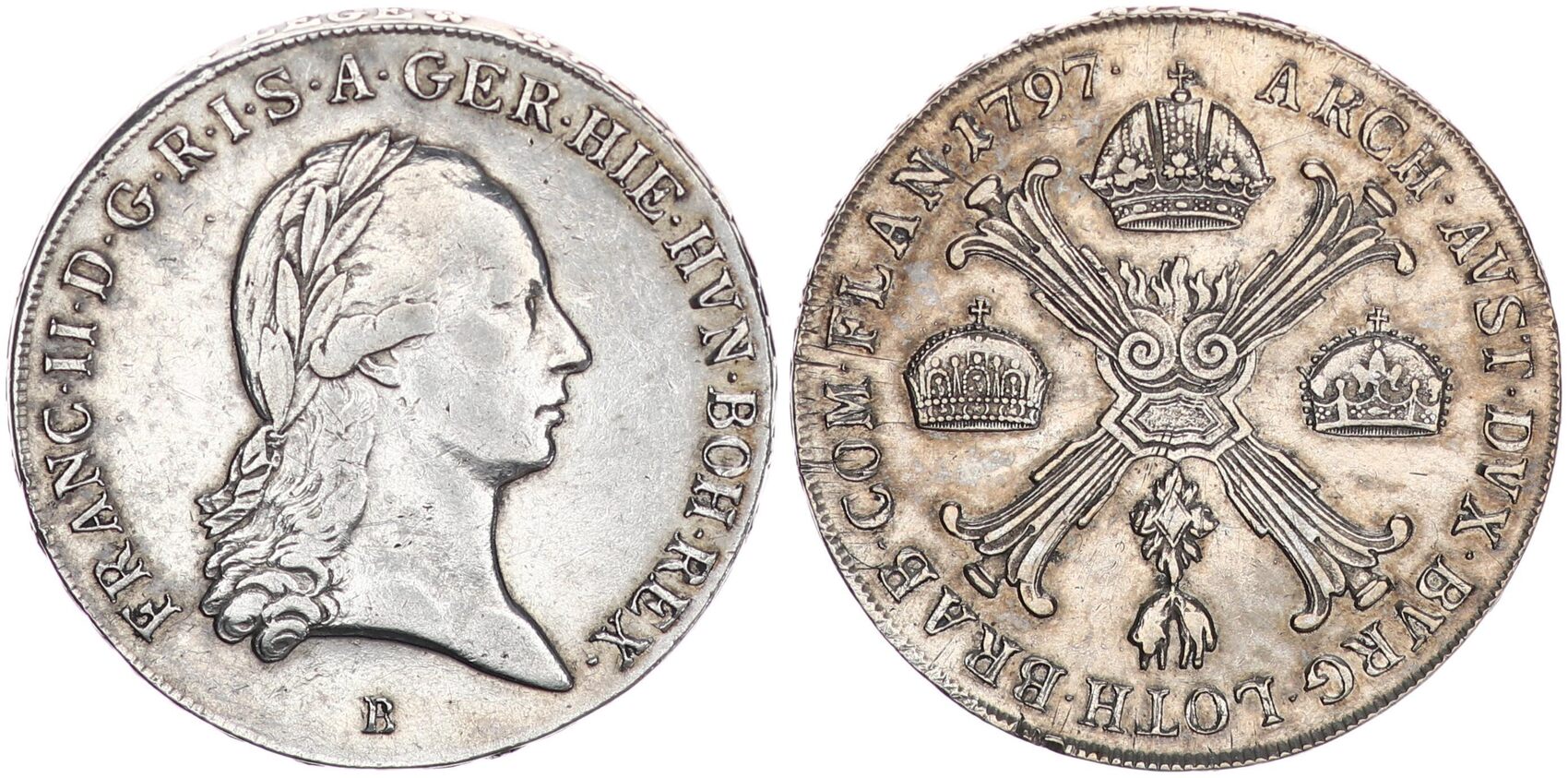 Österreich - Haus Habsburg - RDR 1 Kronentaler Römisch Deutsches Reich - Kremnitz - Kronentaler ...