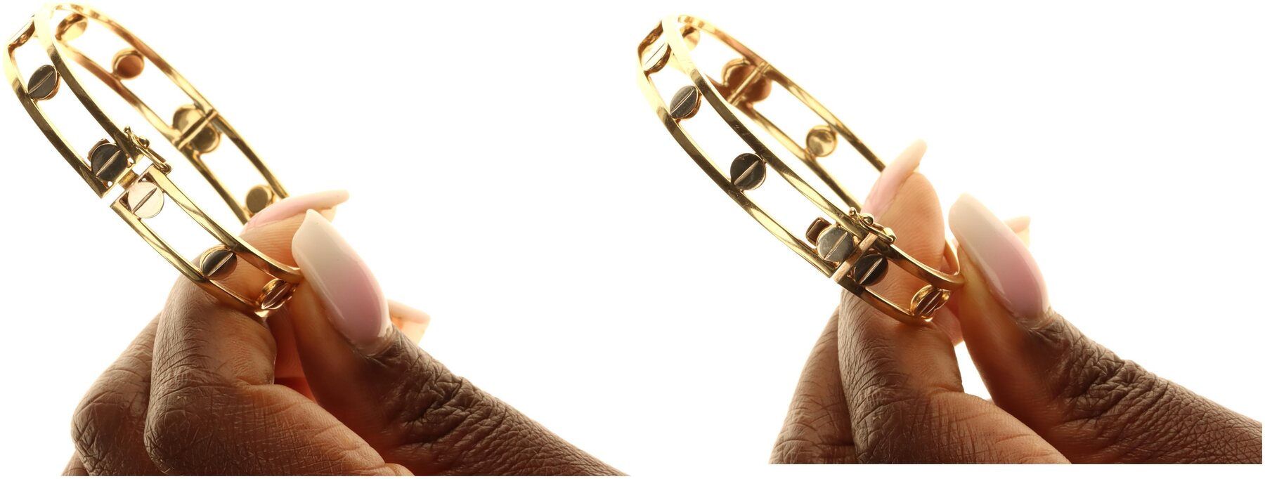 Italy 585 Gold Armband ca. 6cm breit | MA-Shops