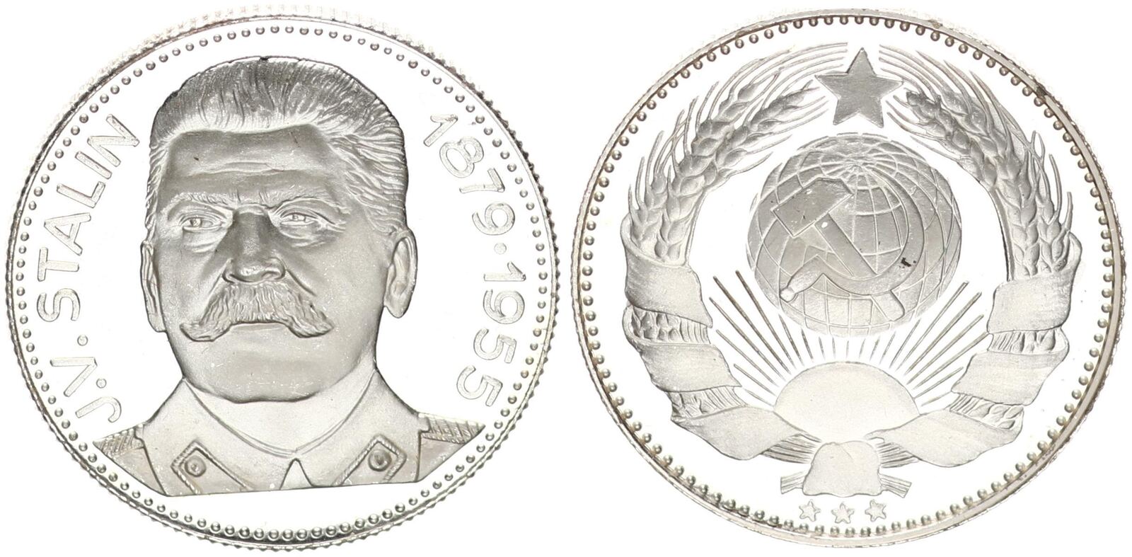 Russland Medaille J.V.Stalin 1879-1955 CH UNC | MA-Shops