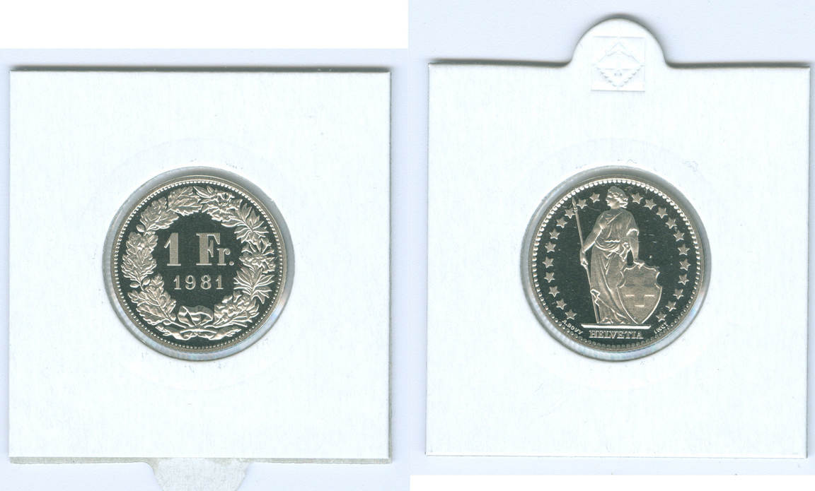 Schweiz 1 Franken 2005 Proof | MA-Shops